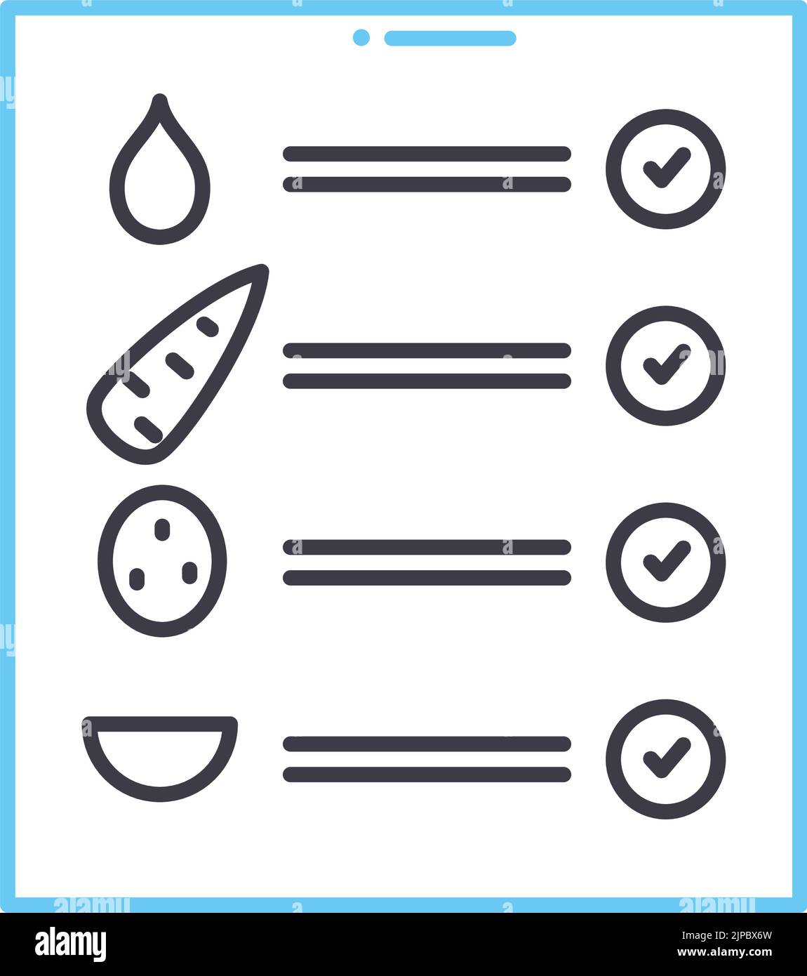 nutrition line icon, outline symbol, vector illustration, concept sign ...