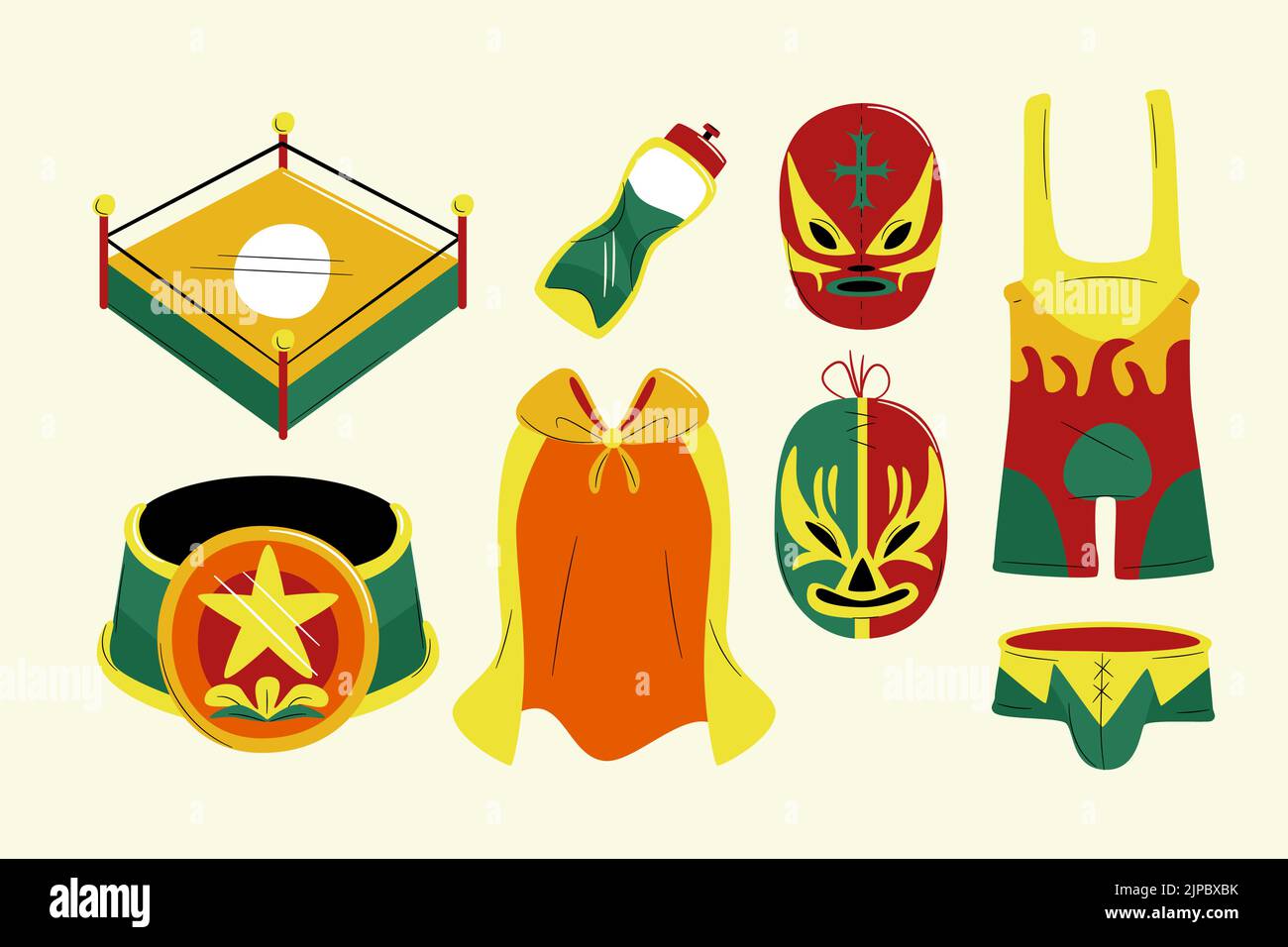 Mexican fighter Stock Vector Images - Alamy