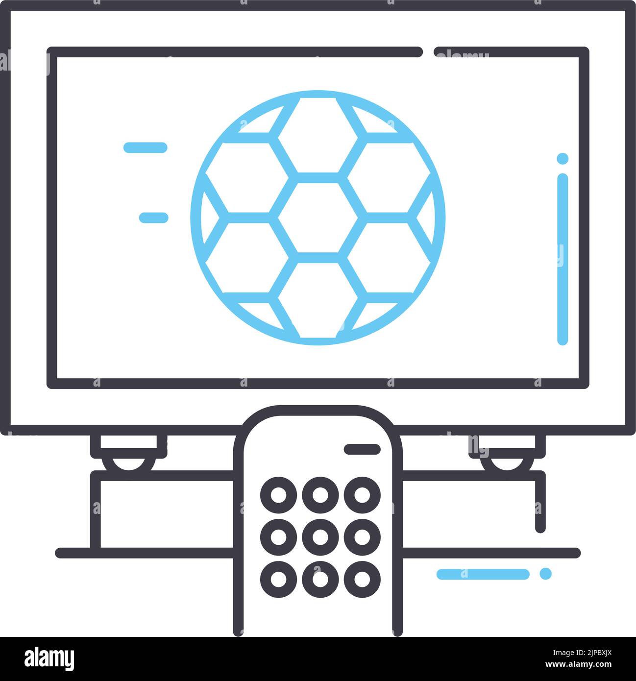 Football television camera Cut Out Stock Images & Pictures - Alamy