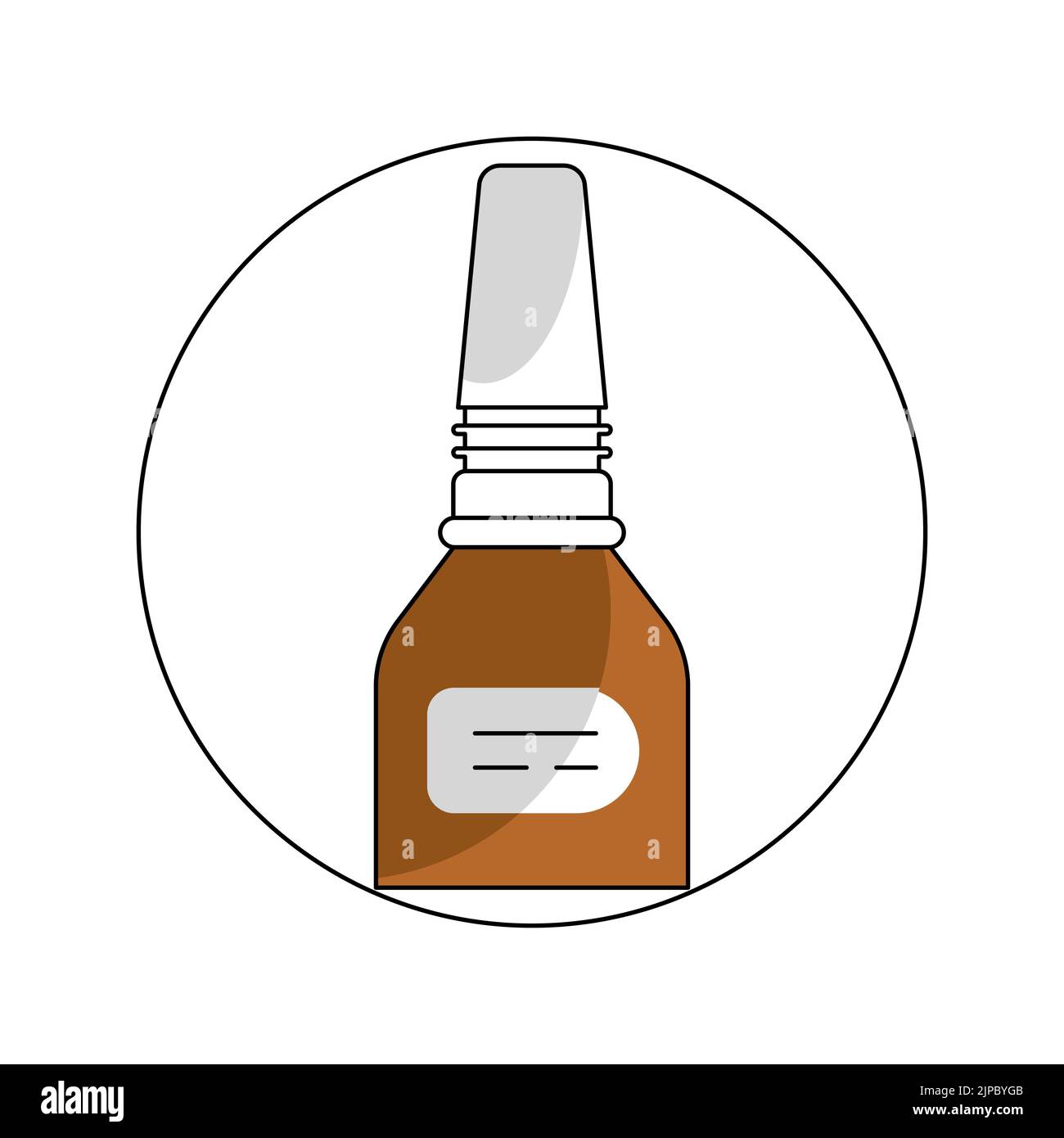Round template pharmacy icon, medicament and pharmaceutical symbol ...