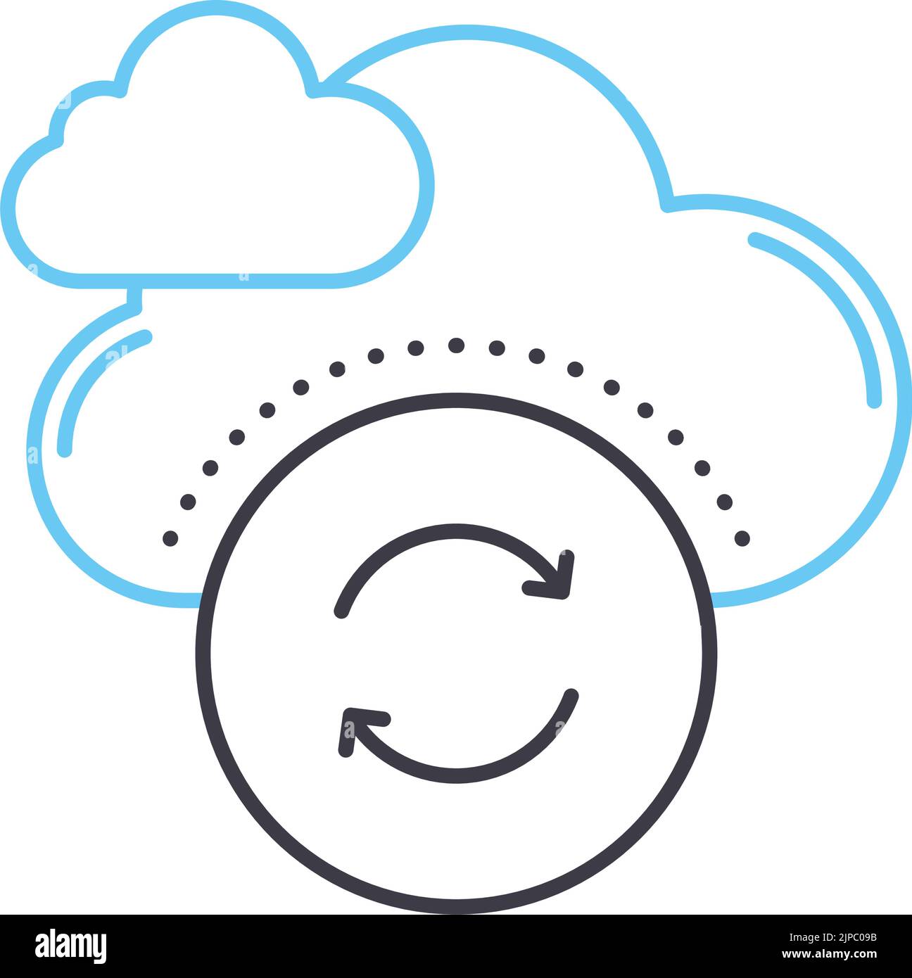 Sync folder icon vector hi-res stock photography and images - Alamy