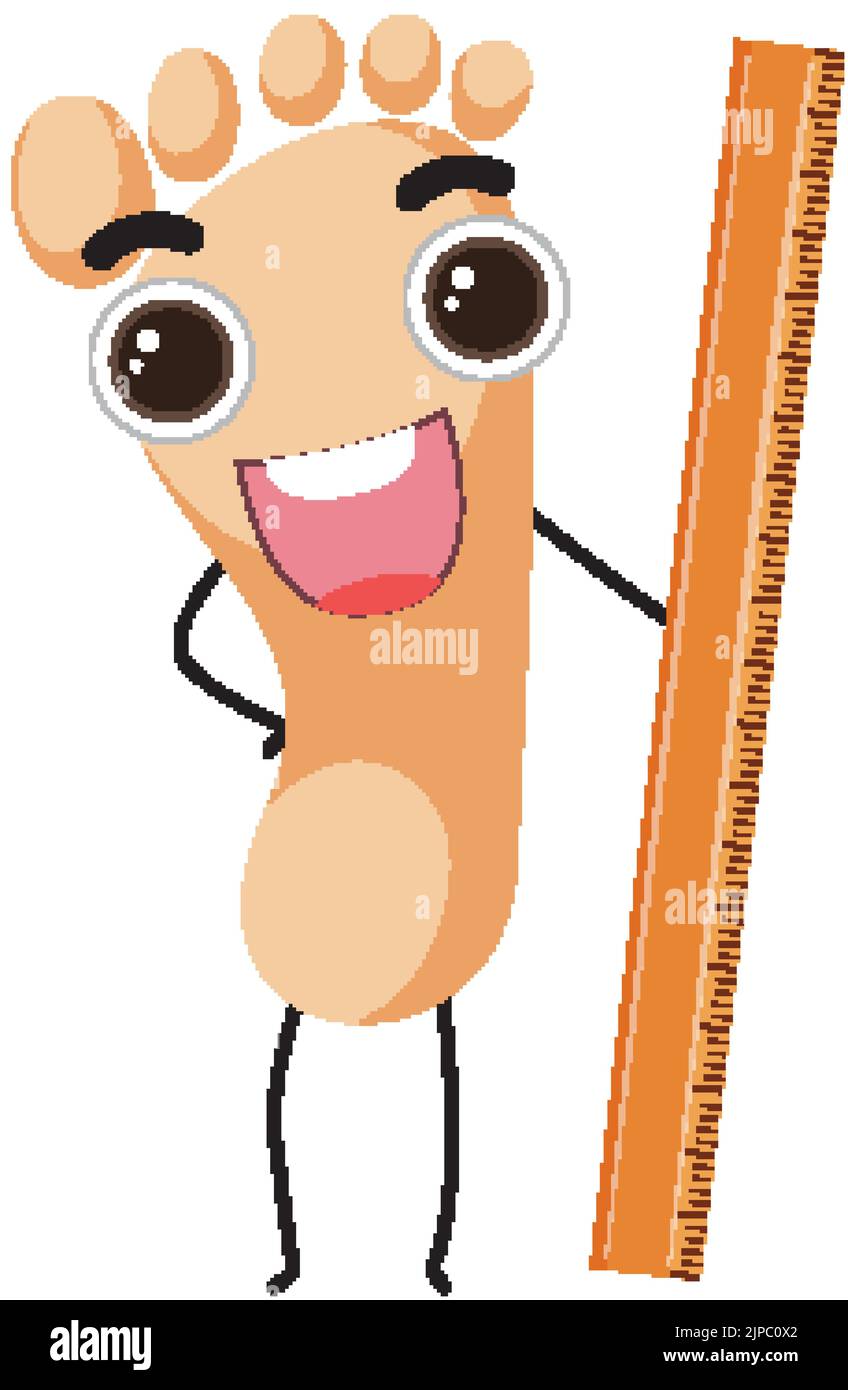 Foot with face expression illustration Stock Vector Image & Art - Alamy