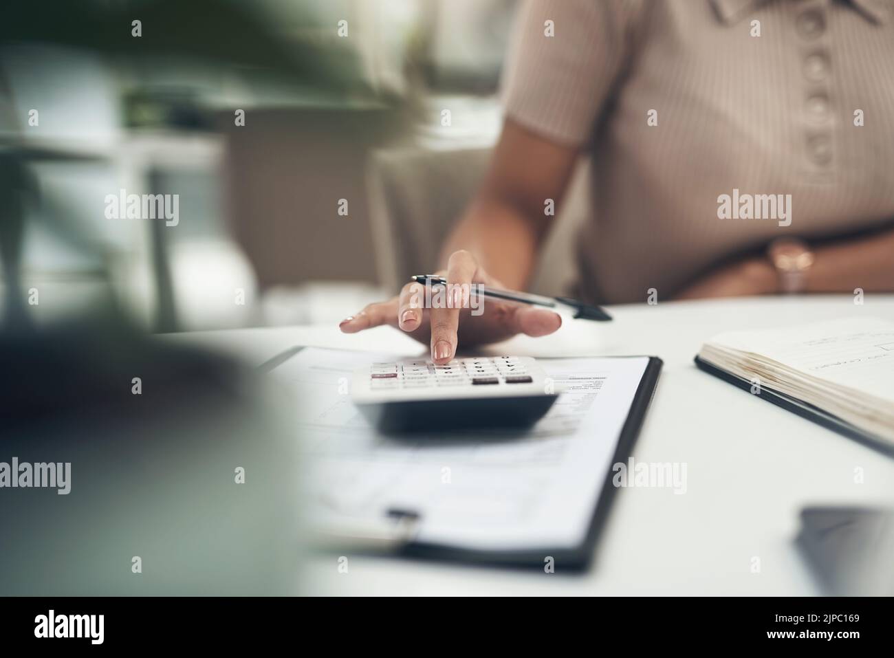 Accountant sitting desk in office hi-res stock photography and images ...