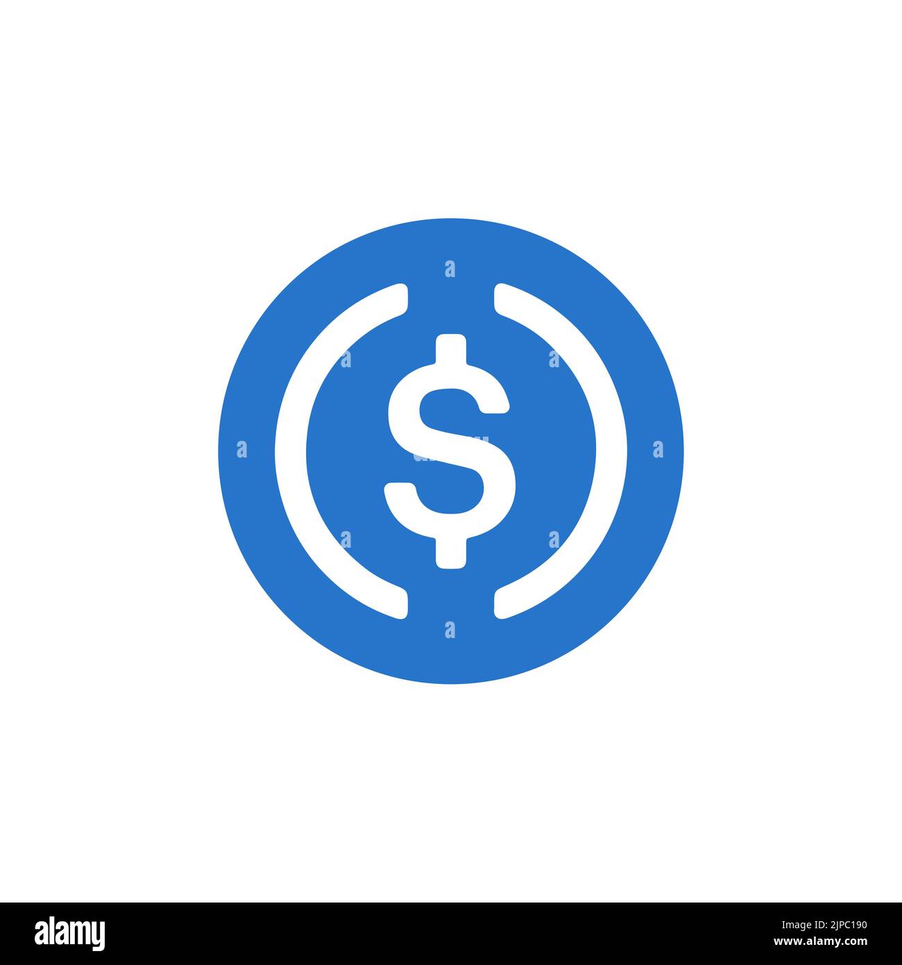 Usd coin usdc Stock Vector Images - Alamy