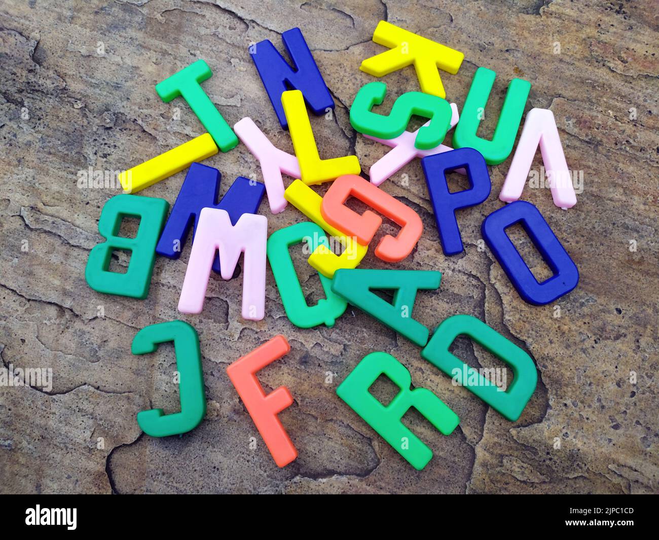 Multi color 3d letters alphabet hi-res stock photography and images - Alamy