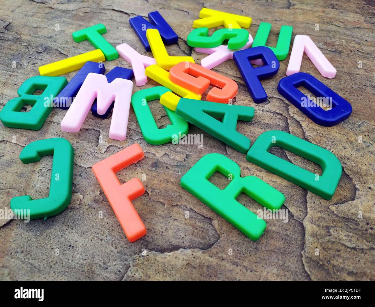 Multi color 3d letters alphabet hi-res stock photography and images - Alamy