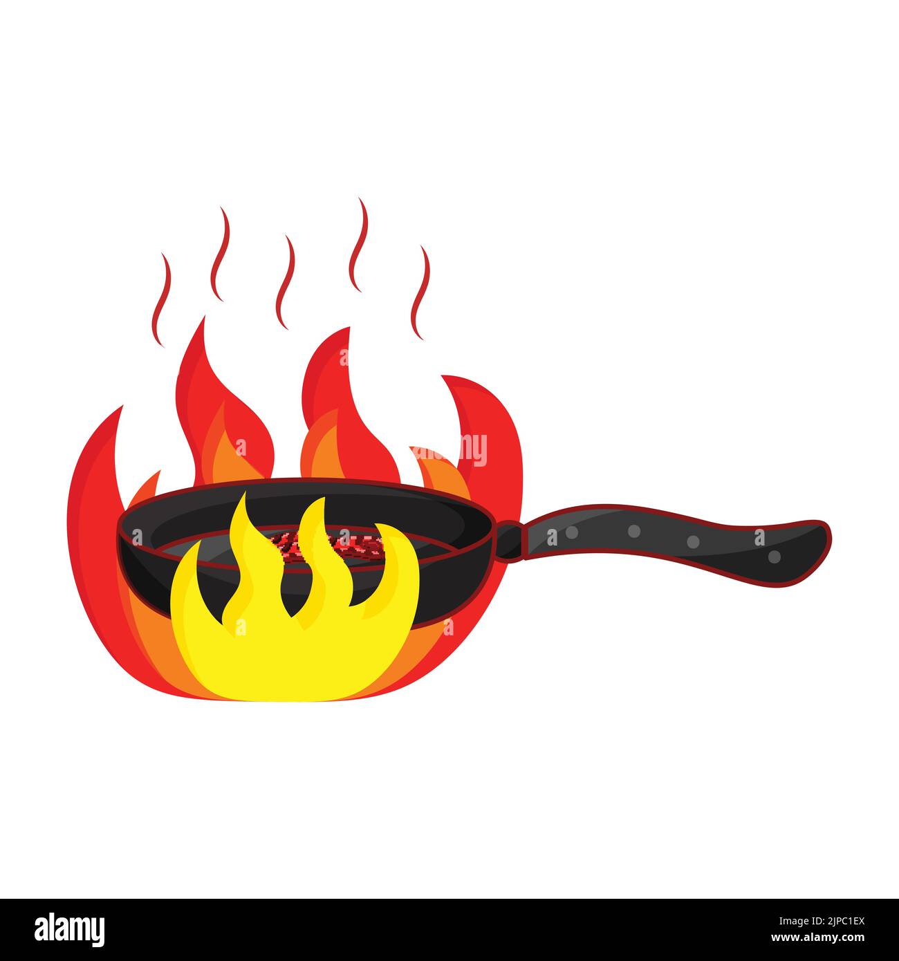 Pan roast Stock Vector Images - Alamy
