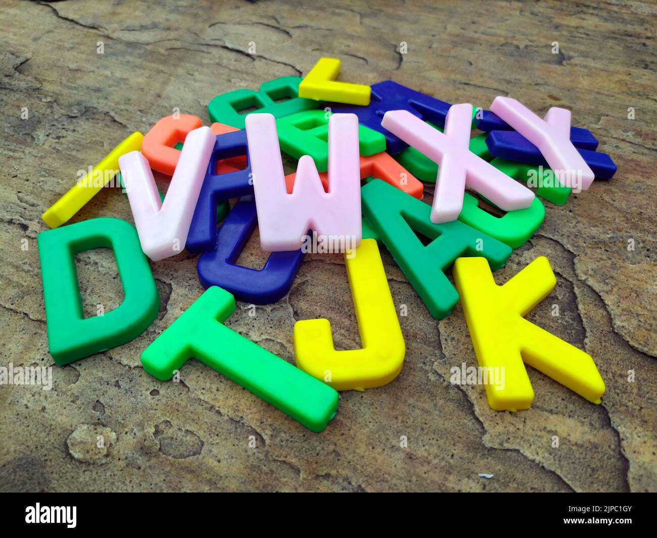 Multi color 3d letters alphabet hi-res stock photography and images - Alamy