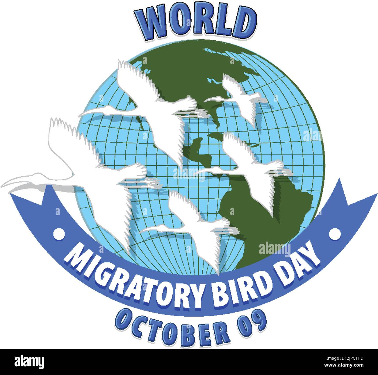 World migratory bird day Stock Vector Images - Alamy