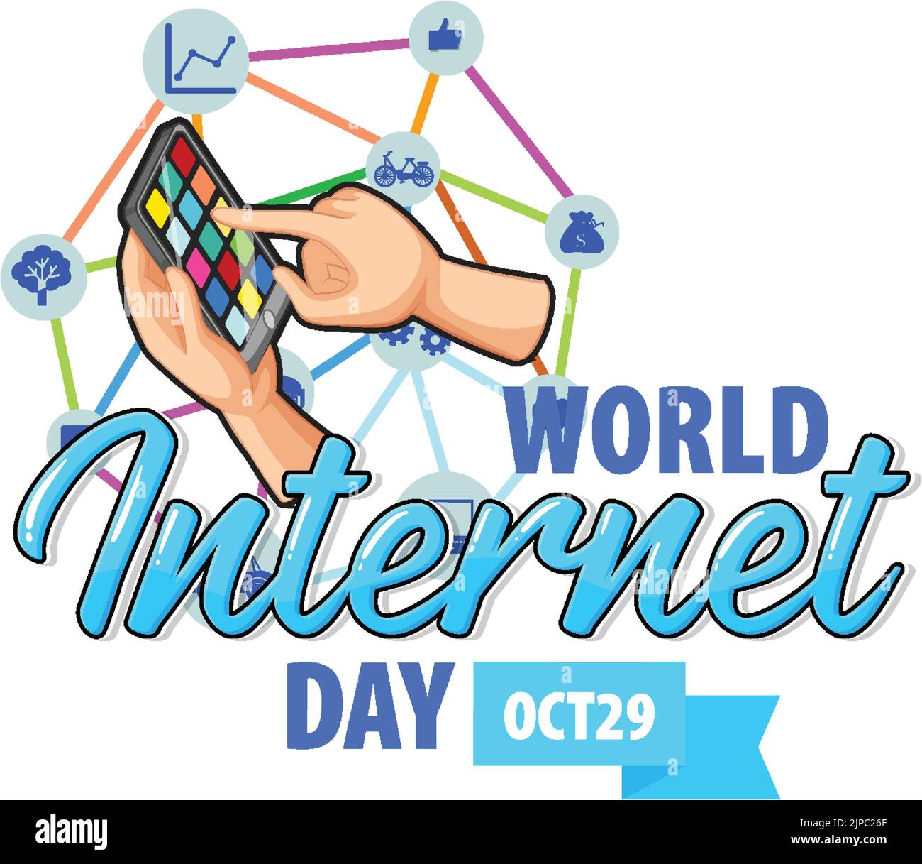 World Internet Day Banner Design illustration Stock Vector Image & Art ...