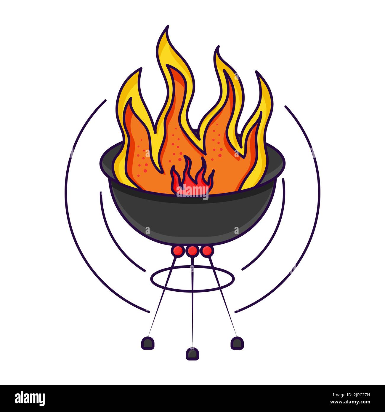Firing food Stock Vector Images - Alamy