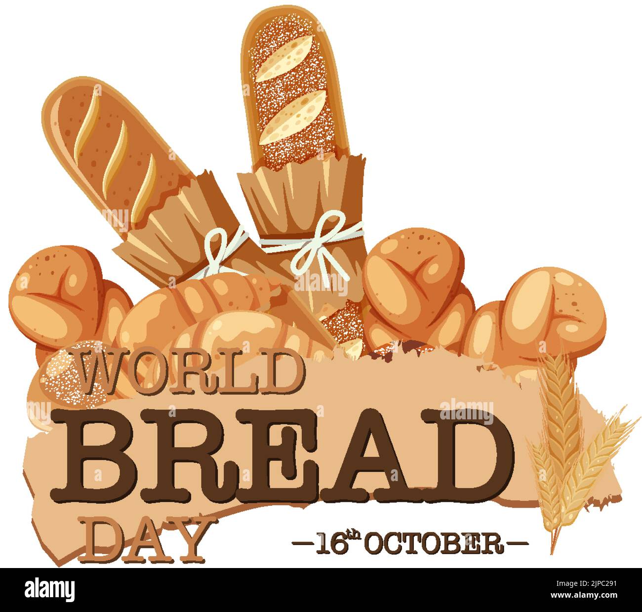 Poster of world bread day illustration Stock Vector Image & Art - Alamy