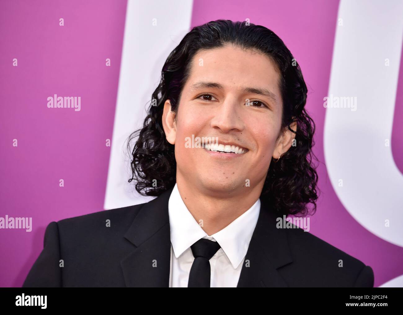 Los Angeles, CA , August 16, 2022. Danny Ramirez walking the red carpet ...