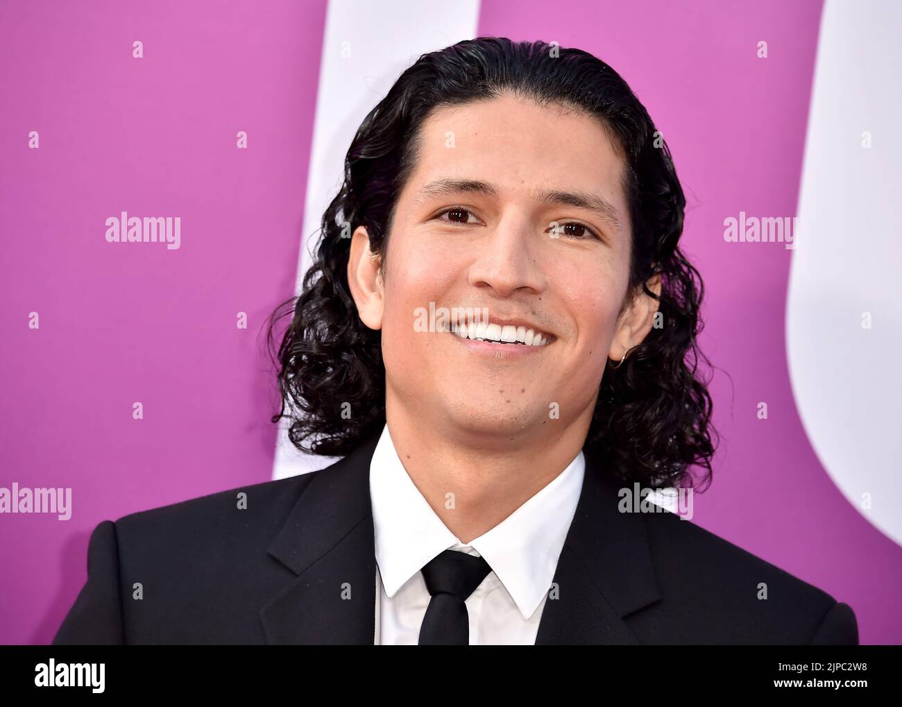 Los Angeles, CA , August 16, 2022. Danny Ramirez walking the red carpet ...