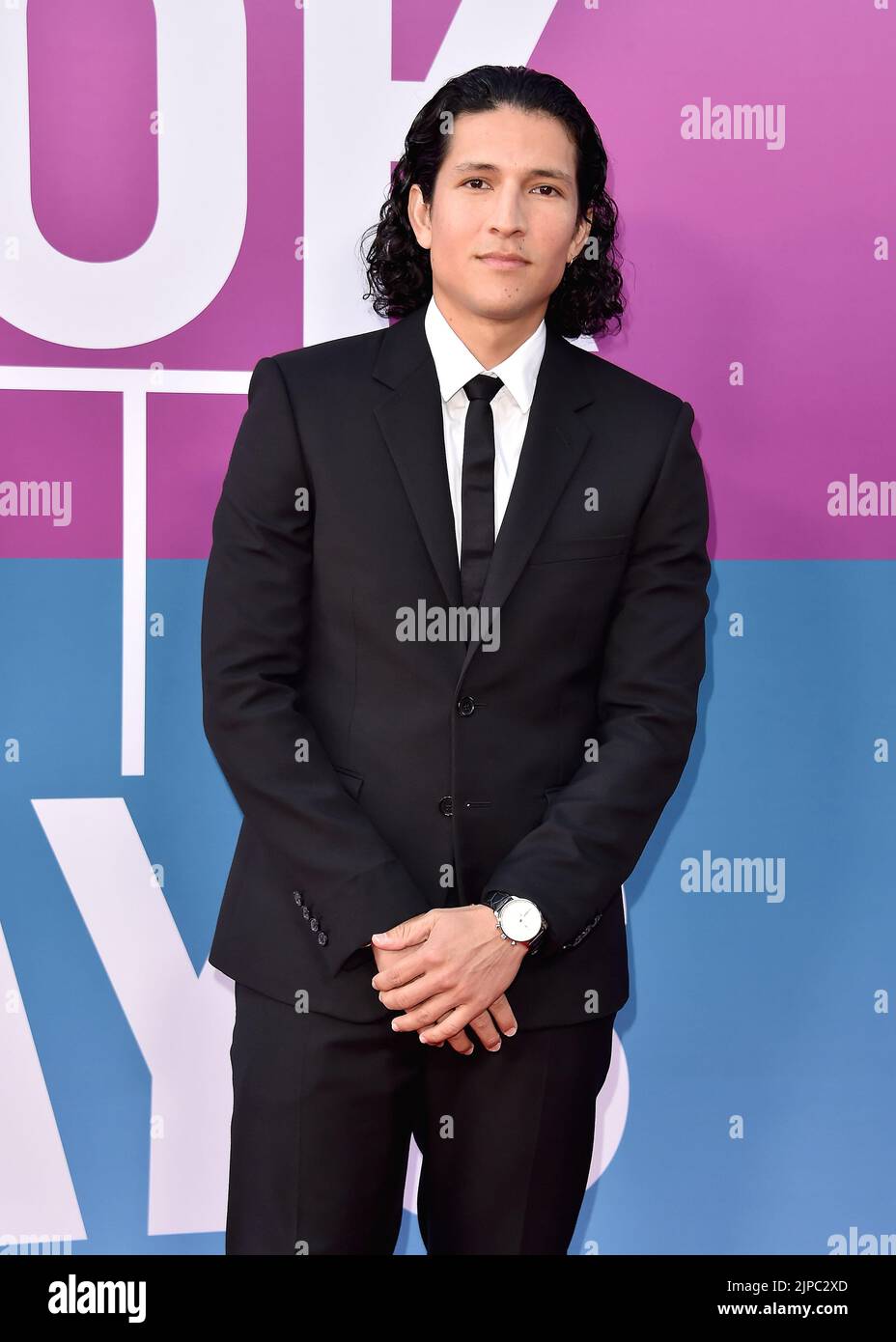 Los Angeles, CA , August 16, 2022. Danny Ramirez walking the red carpet ...