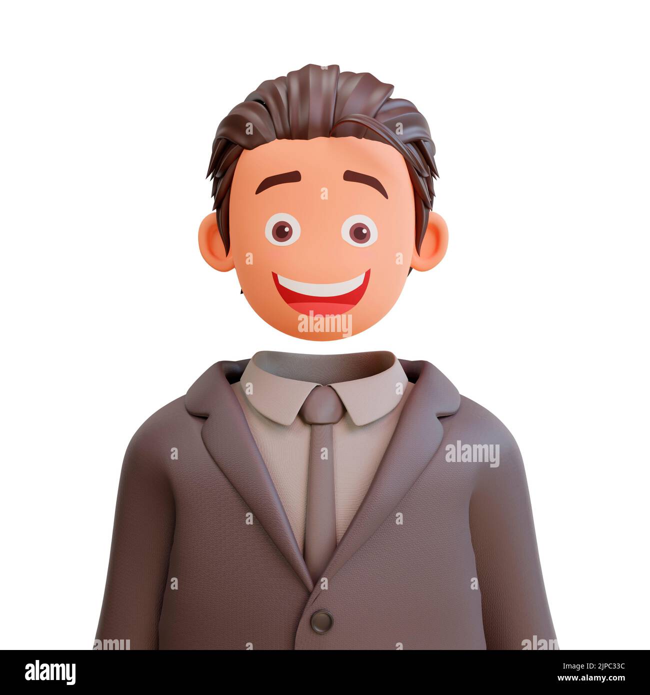 Animated Man In Suit