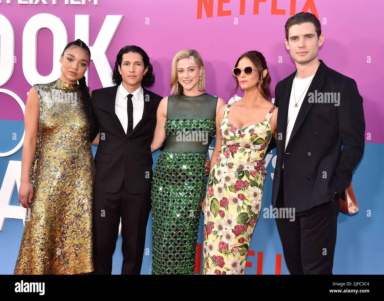Los Angeles, CA , August 16, 2022. Aisha Dee, Danny Ramirez, Lili ...