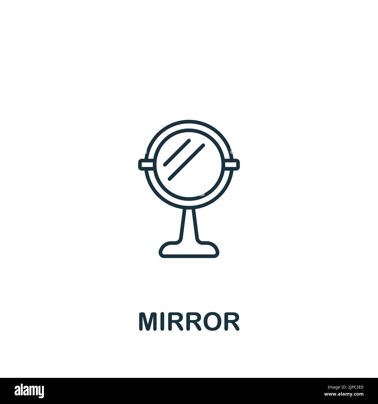 Mirror icon. Line simple icon for templates, web design and ...