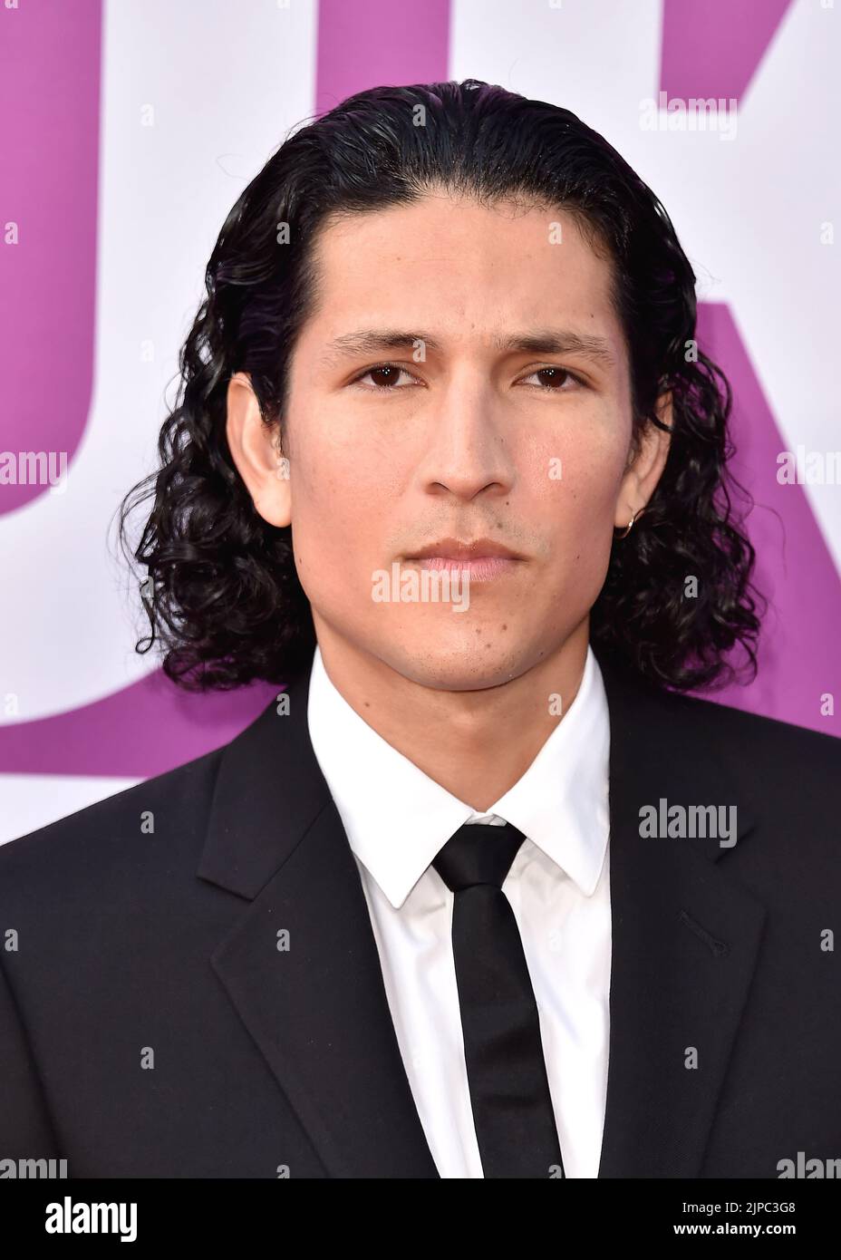 Los Angeles, CA , August 16, 2022. Danny Ramirez walking the red carpet ...