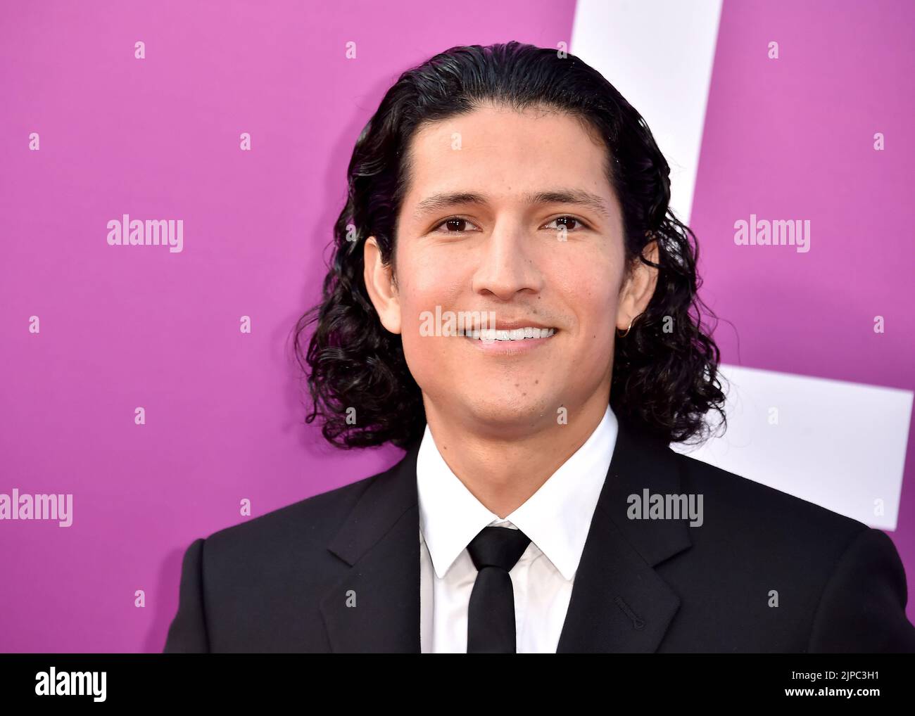 Los Angeles, CA , August 16, 2022. Danny Ramirez walking the red carpet ...
