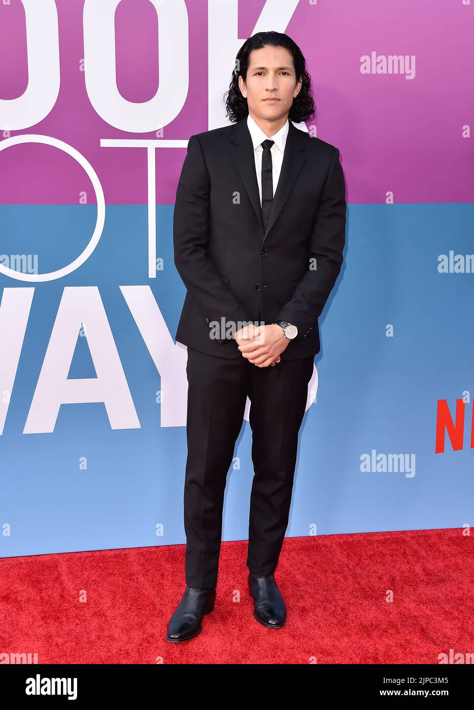 Los Angeles, CA , August 16, 2022. Danny Ramirez walking the red carpet ...