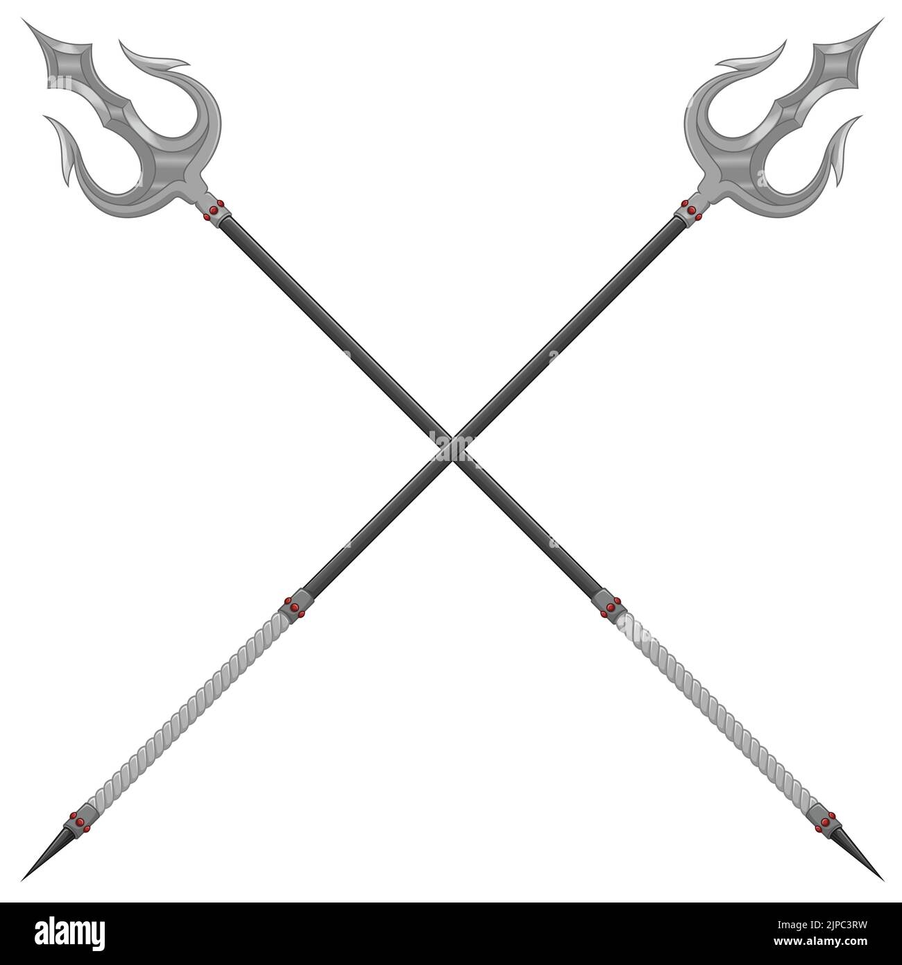 Roman Trident Weapon Gladiator's Trident