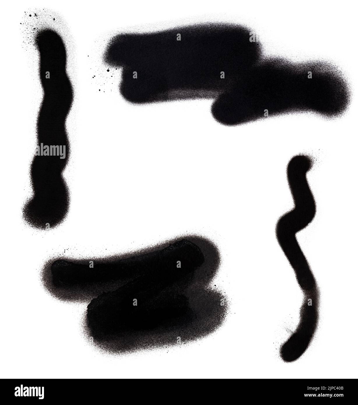 Black paint splash Cut Out Stock Images & Pictures - Alamy