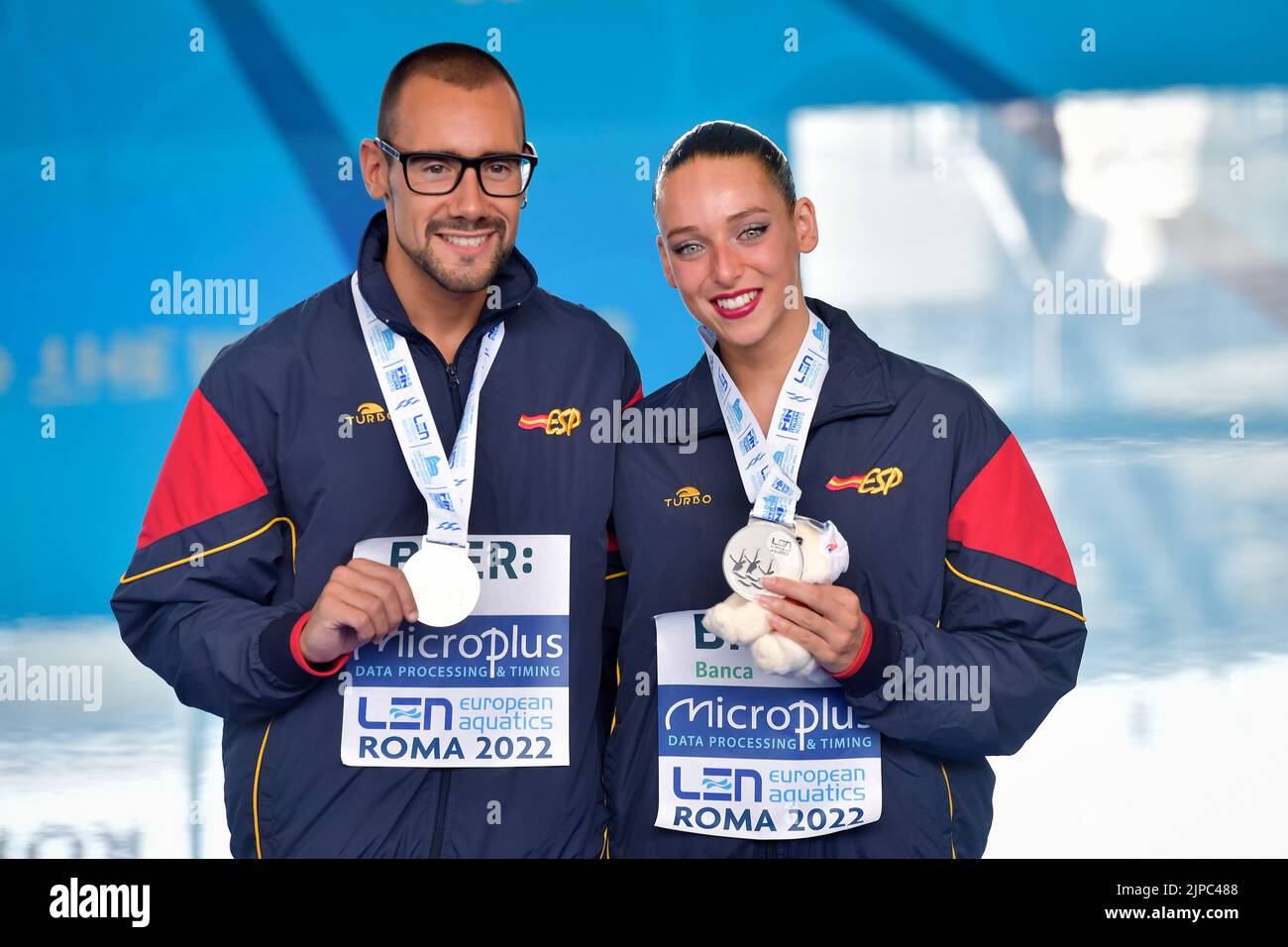 Rome, Italy. 15th Aug, 2022. Rome, August 15, 2022 European Swimming ...