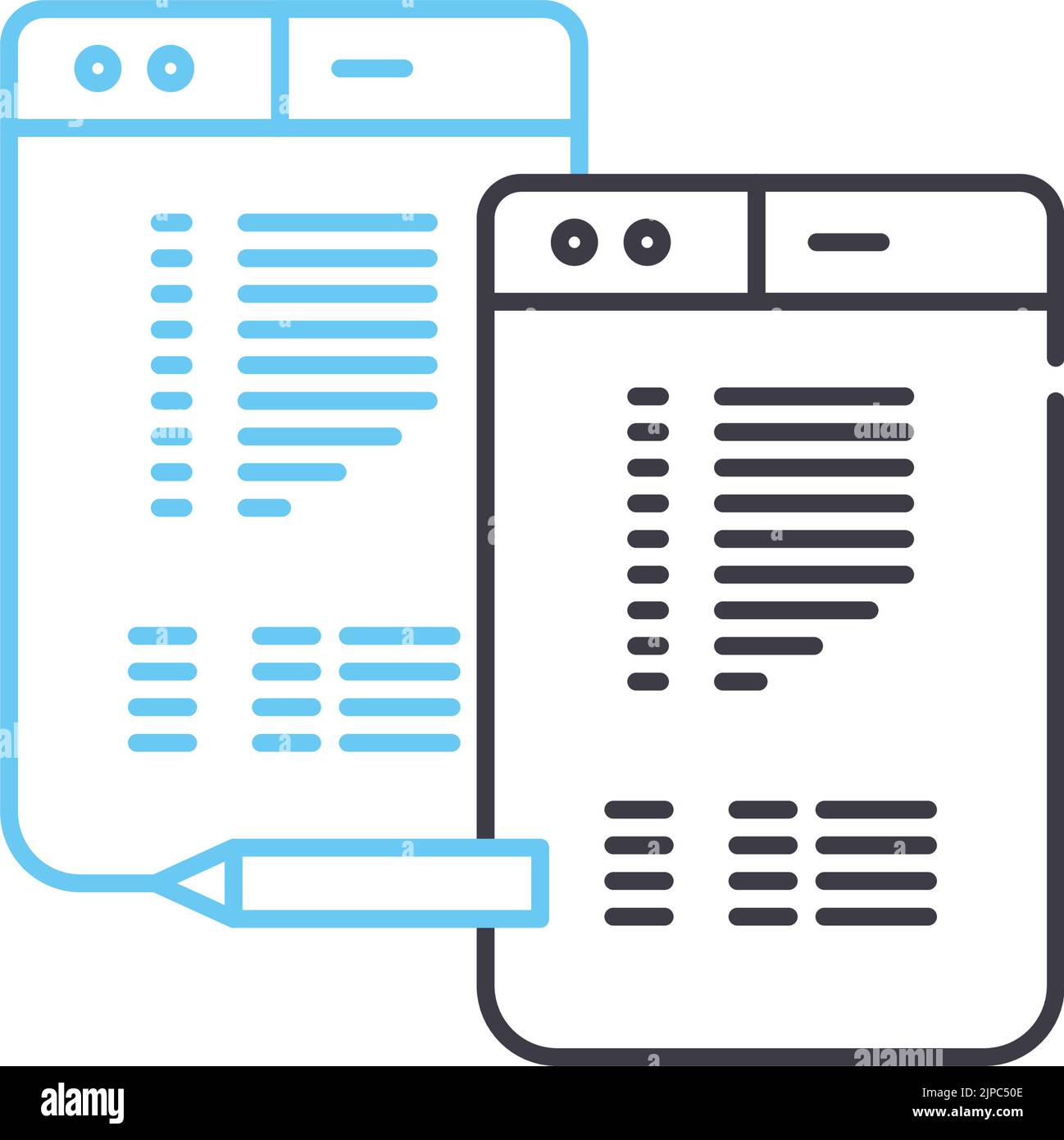 Editor element hi-res stock photography and images - Alamy