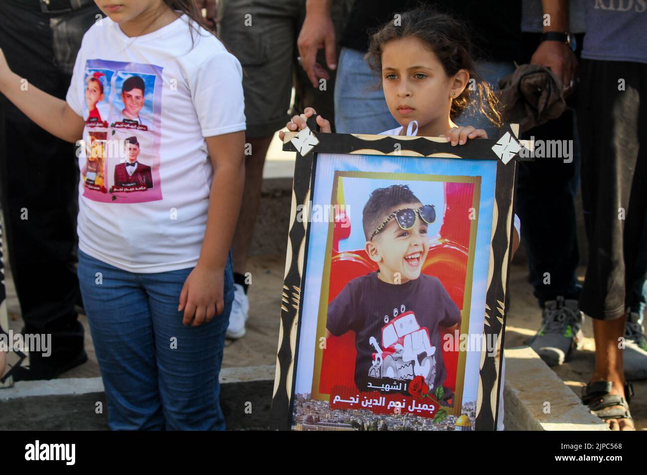 Jabalia, Gaza Strip, Palestine. 16th Aug, 2022. Gaza, Palestine. 16 ...