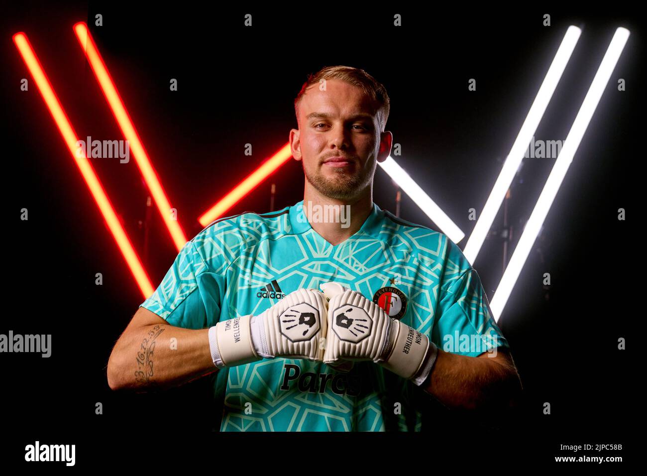 Rotterdam - Timon Wellenreuther of Feyenoord during the portrait ...