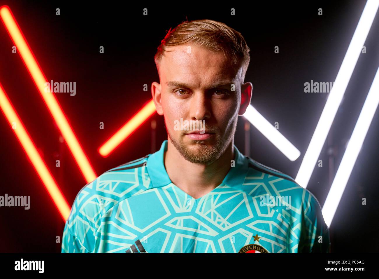 Rotterdam - Timon Wellenreuther of Feyenoord during the portrait ...