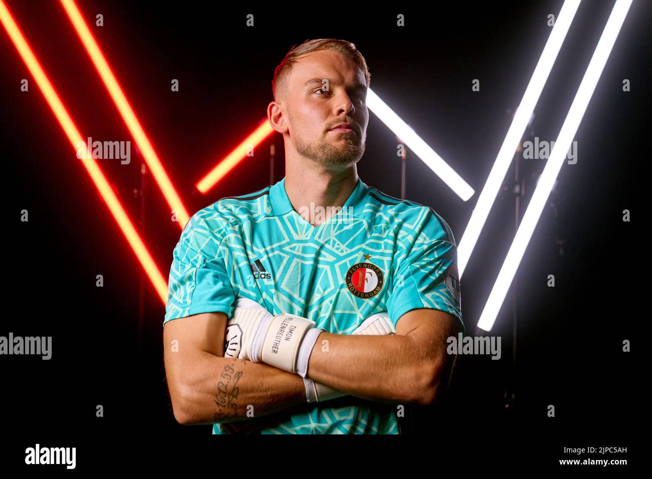 Rotterdam - Timon Wellenreuther of Feyenoord during the portrait ...