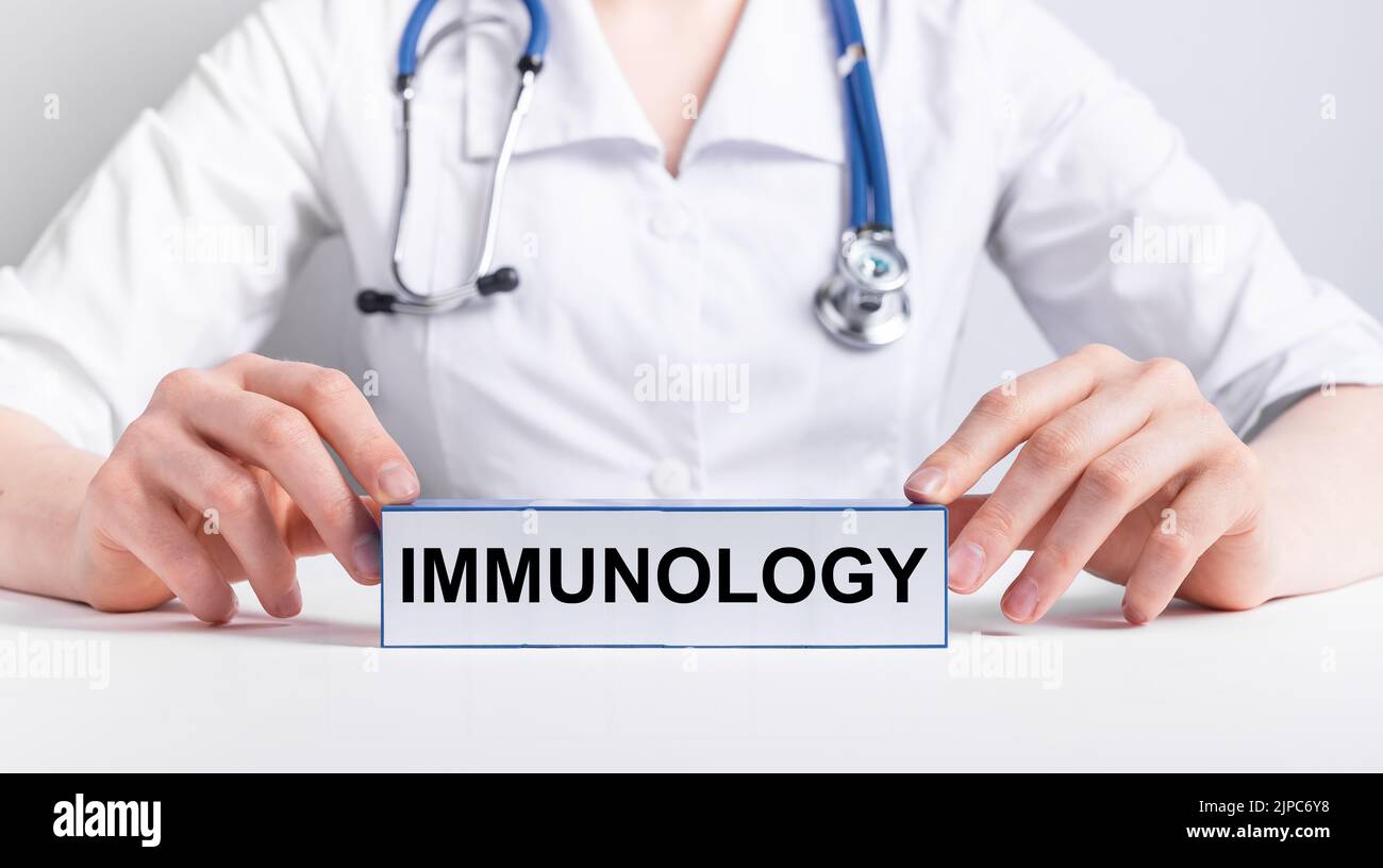 immunology word. Immune syste defense and care concept. High quality ...