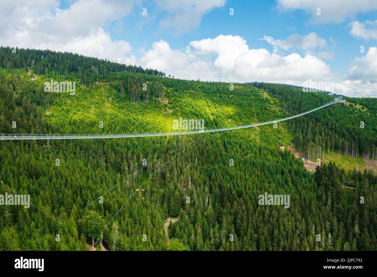 Sky Bridge 721 is the longest suspension bridge between two hills in ...