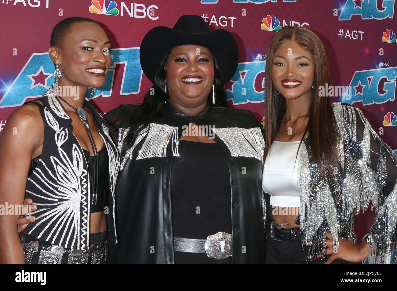 LOS ANGELES - AUG 16: Chapel Hart, Trea Swindle, Danica Hart, Devynn ...