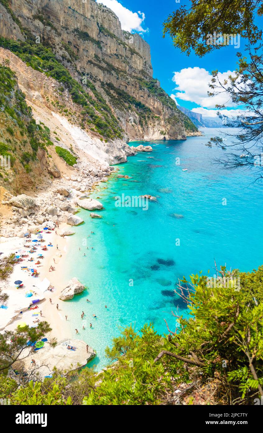 Cala Goloritzè in Sardegna (Italy) - The famous touristic attraction in ...