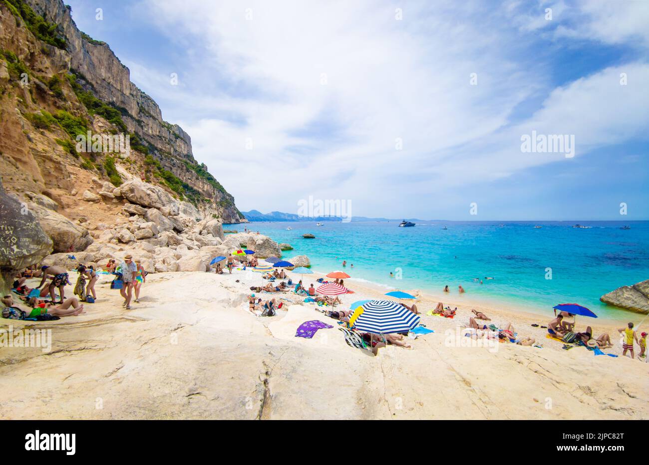 Cala Goloritzè in Sardegna (Italy) - The famous touristic attraction in ...