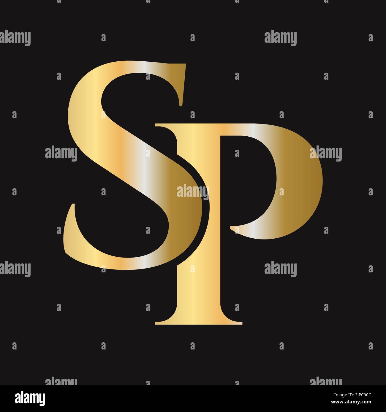 Initial letter SP, PS logo design vector template. Monogram SP logotype ... Initial letter SP, PS logo design vector template. Monogram SP logotype ...