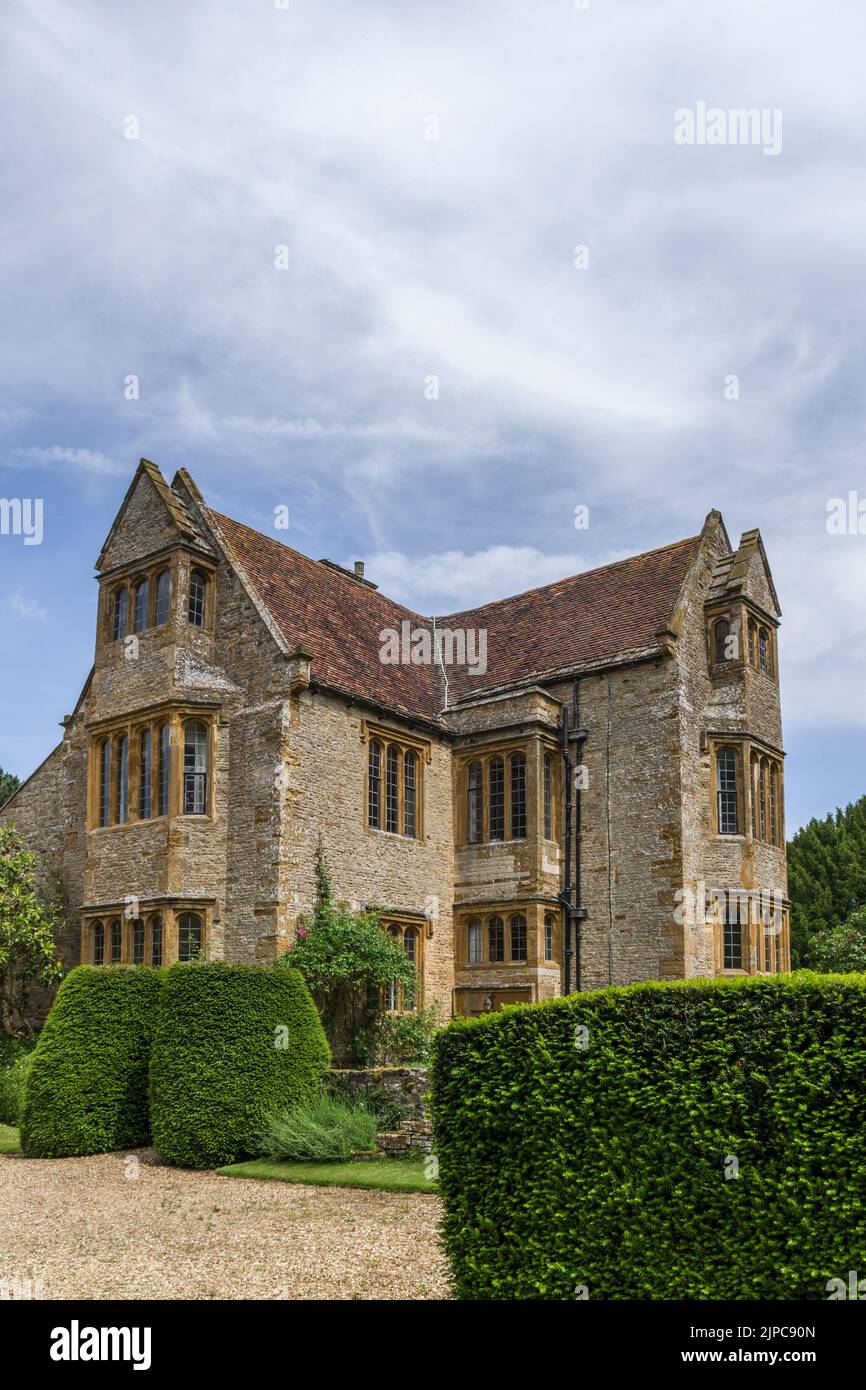 Historic Tudor manor house dating from 1540 in the village of Gayton ...