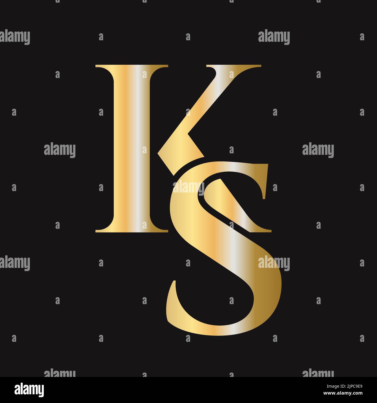 Ks marketing logo Stock Vector Images - Alamy