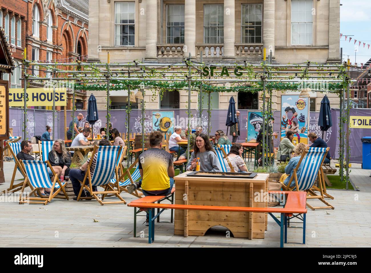 Lincolns Cornhill Cove temporary open air entertainment feature ...