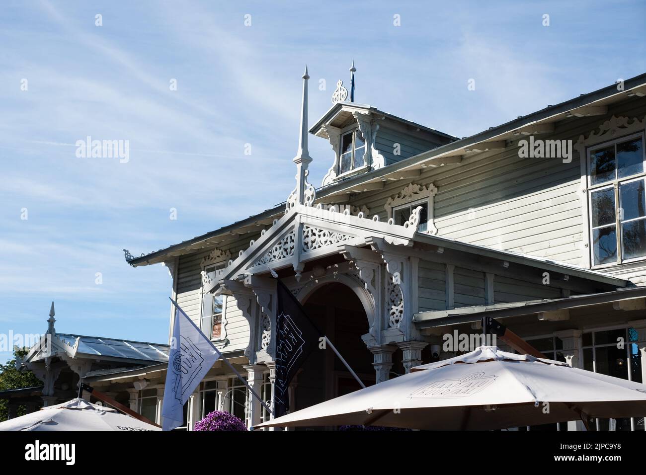 Haapsalu, Estonia - August 13, 2022: Haapsalu Resort Hall (Estonian ...