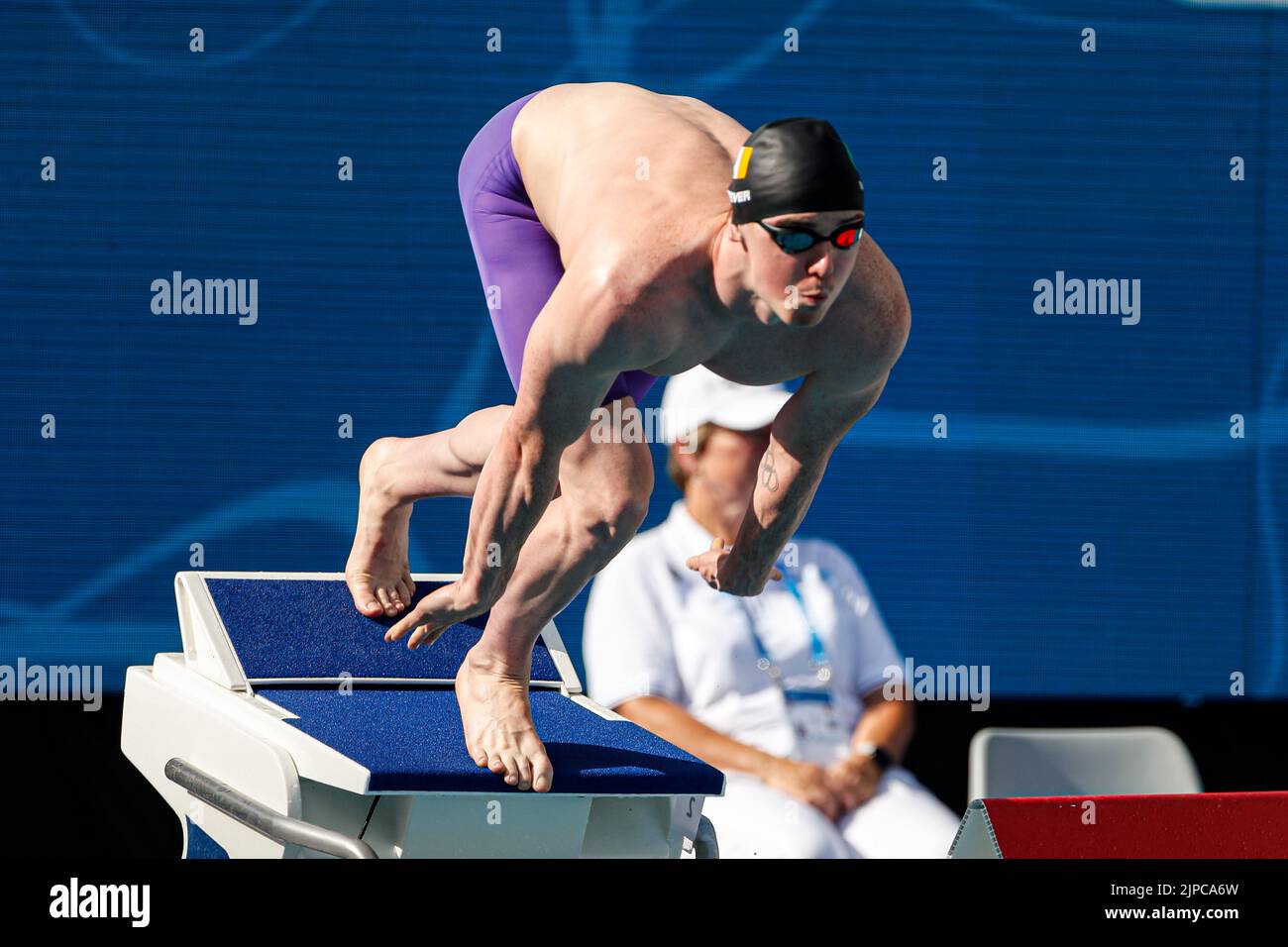 ROME, ITALY - AUGUST 17: Finn McGeever of Ireland during the men's 400m ...