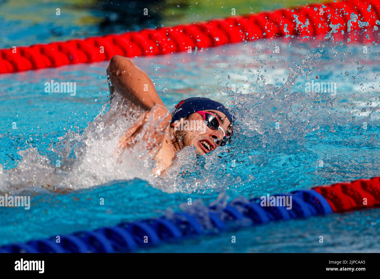 ROME, ITALY - AUGUST 17: Dylan Cachia of Malta during the men's 400m ...