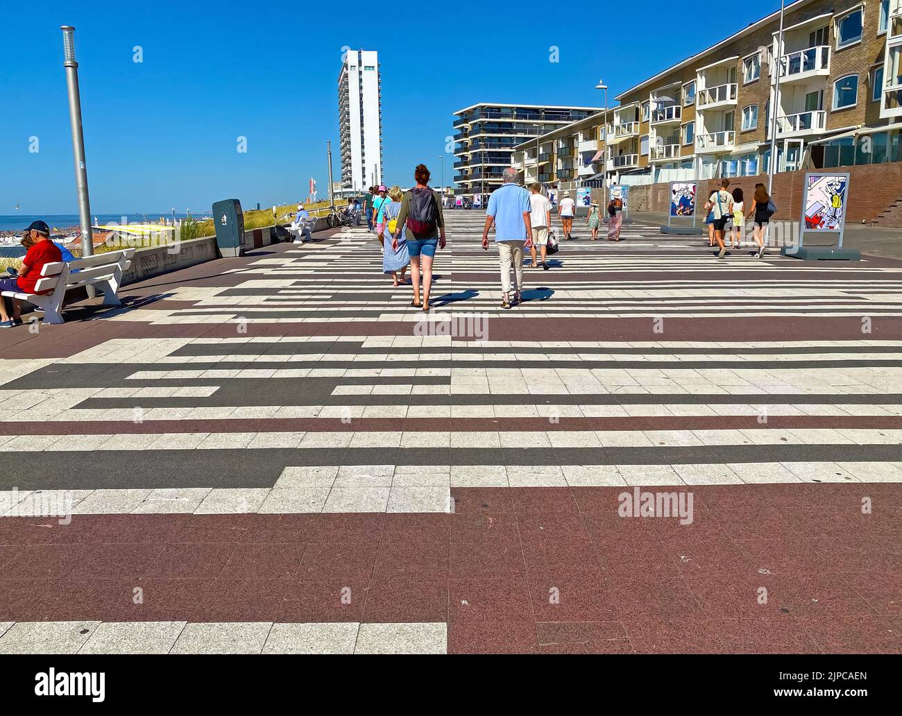 Zandvoort, Netherlands - August 12. 2022: Beautiful colorful dutch ...