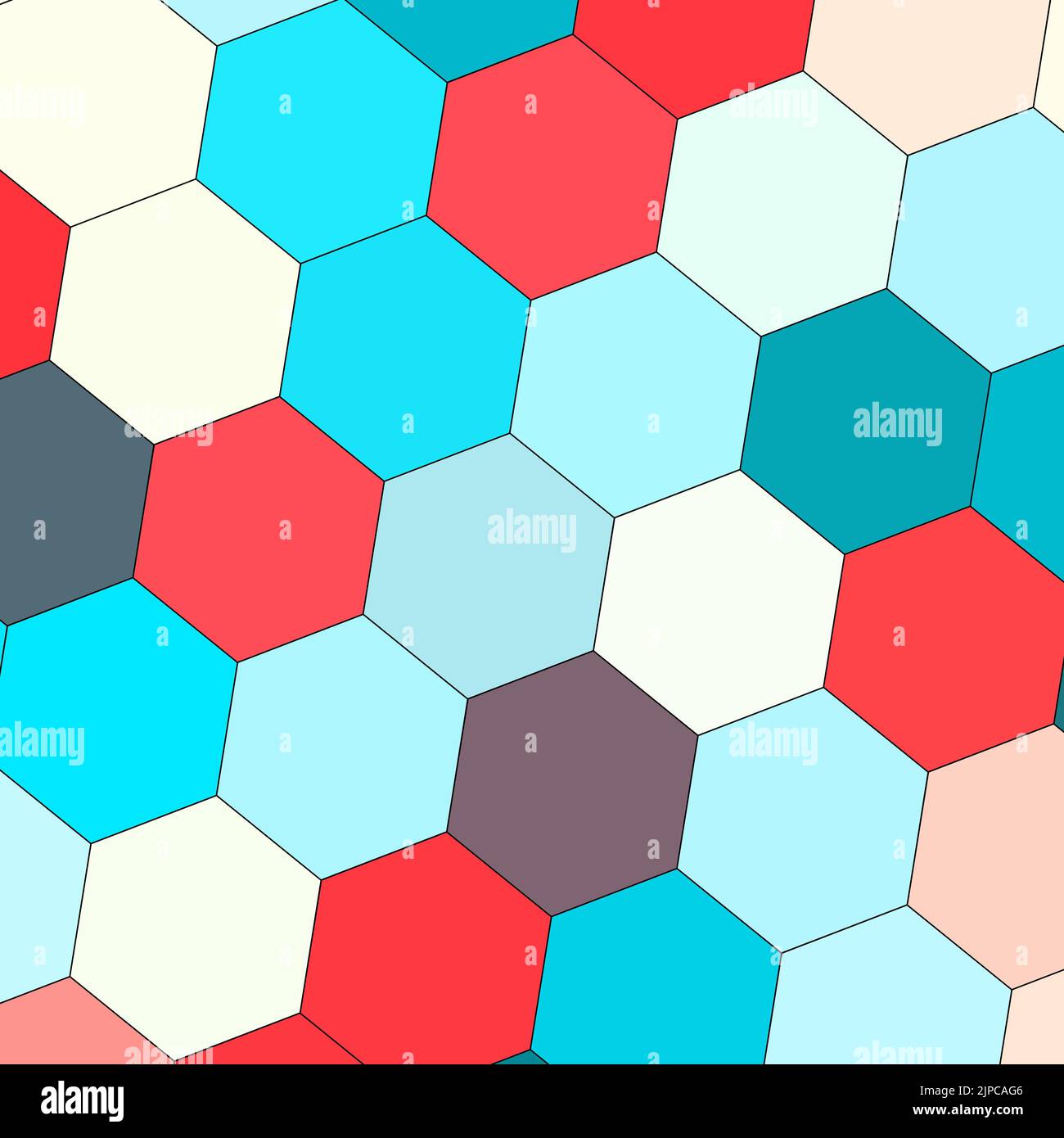 Geometry hexagon wall texture background multicolor honeycomb pattern ...