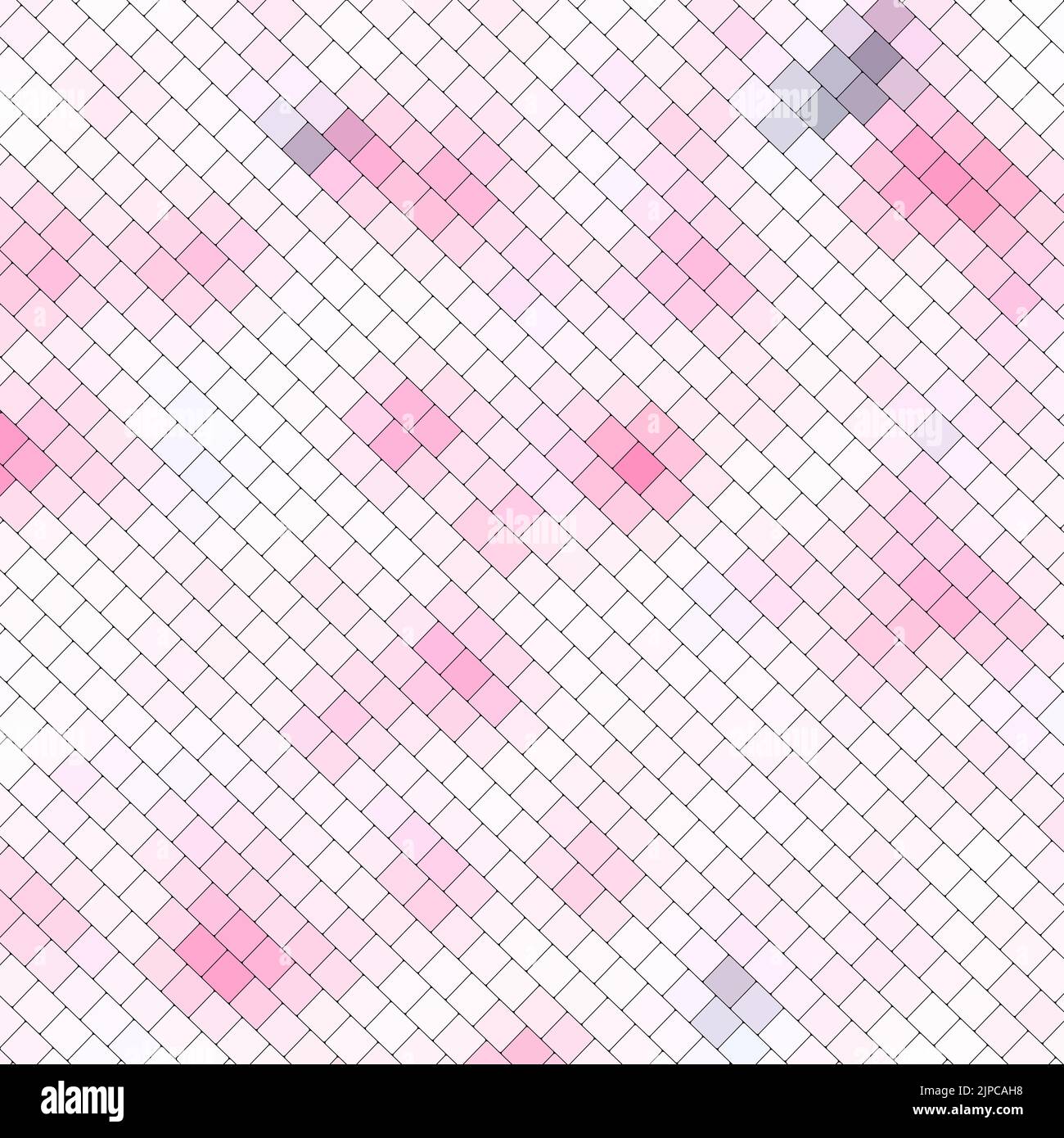 abstract squared Colorful palette brick wall texture background with ...