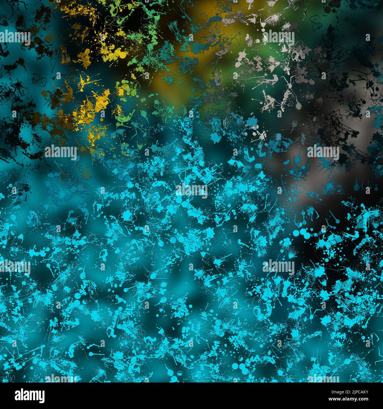 Colorful paint splatters texture and Grunge stains with paint drops ...