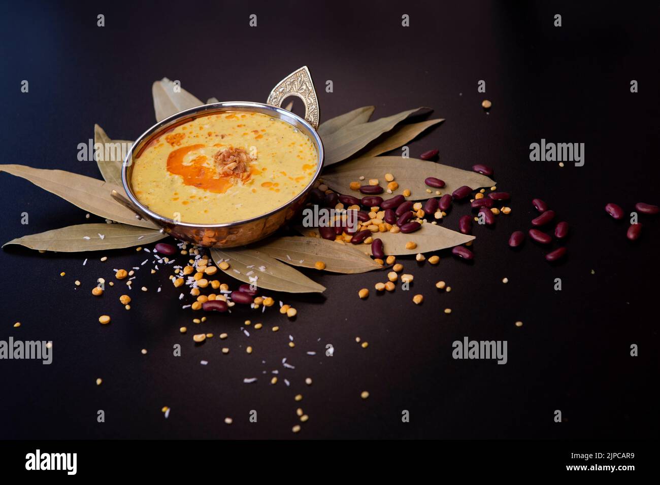 Traditional indian food with a lot of spises Stock Photo - Alamy